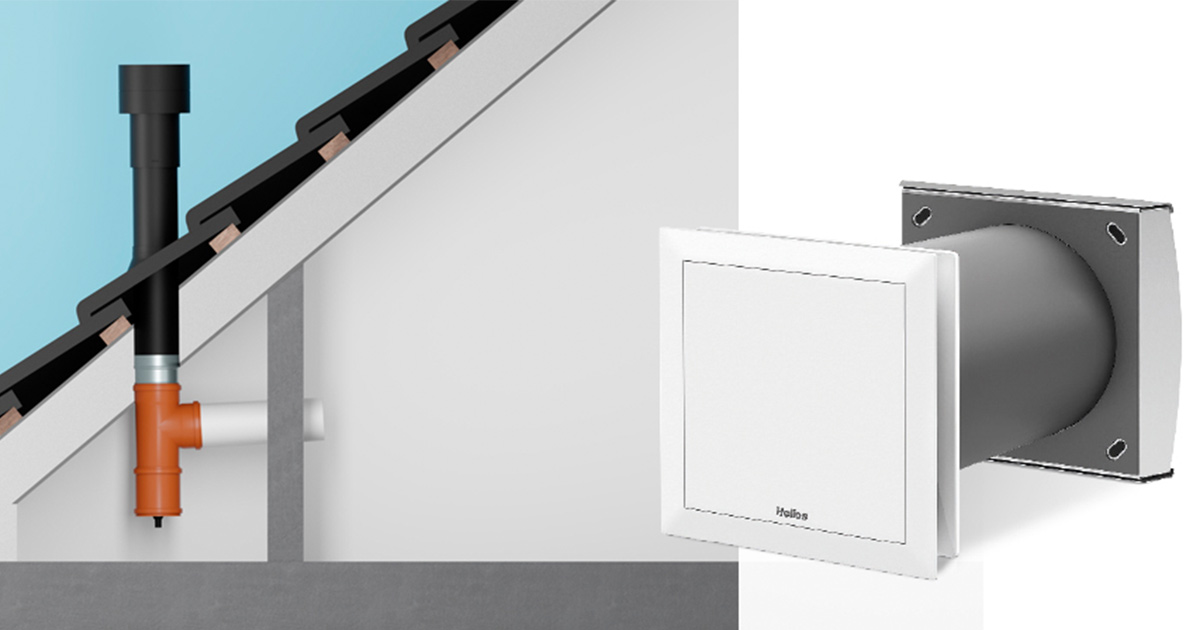 KWL EcoVent Verso von Helios - neue Installationsmöglichkeit