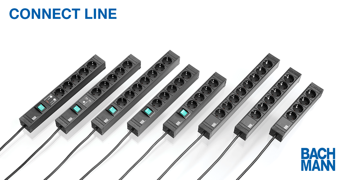 CONNECT LINE: Die Steckdosenleiste für Zuhause & Büro