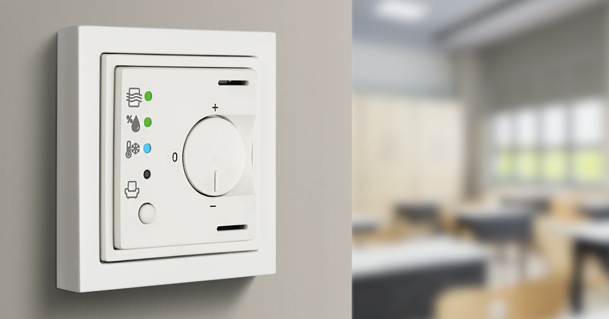 KNX Air-Quality-Sensor von B.E.G. für das perfekte Raumklima