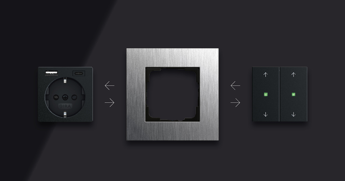 Gira System 55 – Das System aus Funktion und Design.