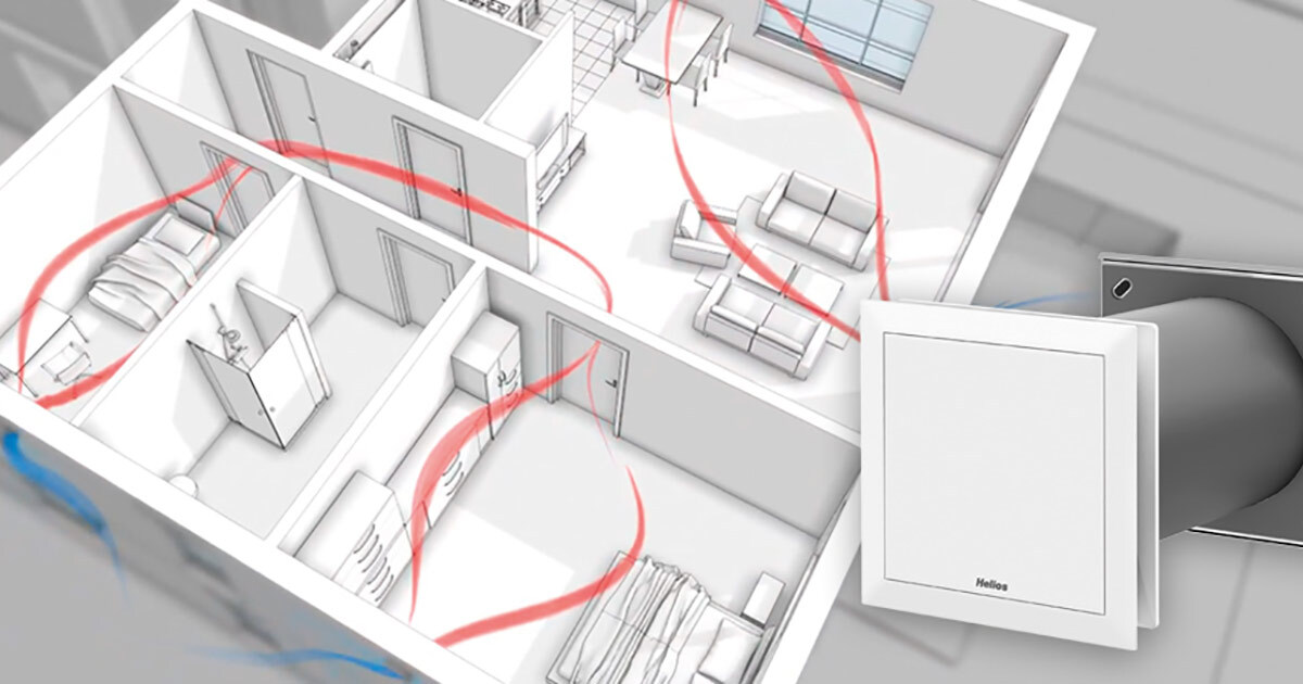 KWL® EcoVent Verso von Helios: