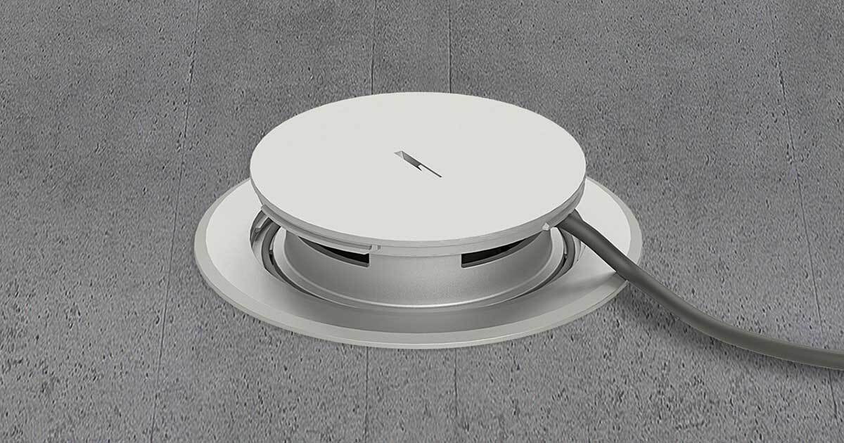 Bodensteckdosen von Hager