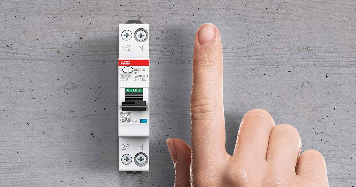 FI/LS DS301C von ABB: Kleinste Maße – größter Schutz