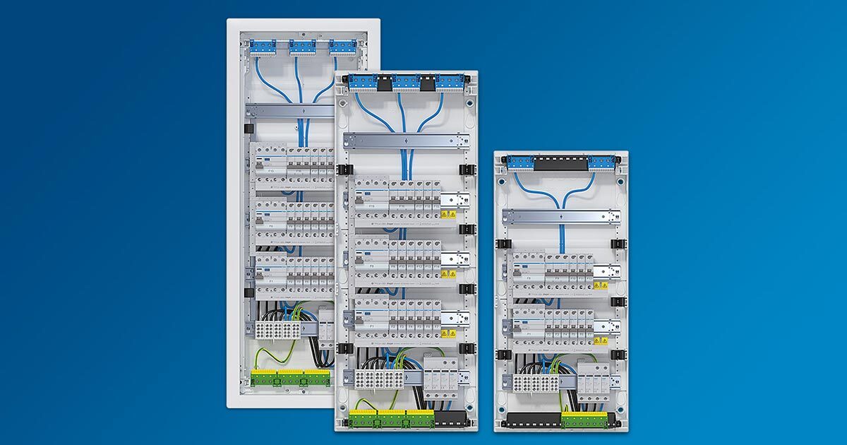 volta Kleinverteiler: jetzt auch vorverdrahtet und bestückt