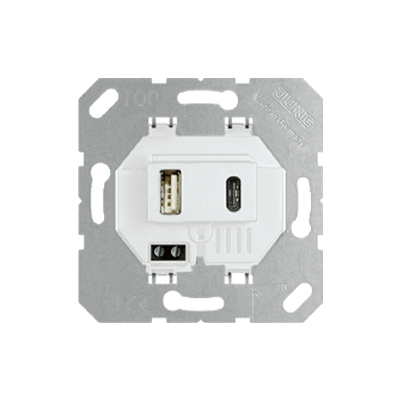Schneller laden mit JUNG USB-Anschlusslösungen